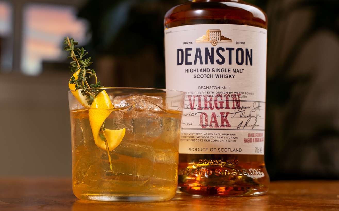 Celtic Spring Old Fashioned Recipe | Deanston Distillery