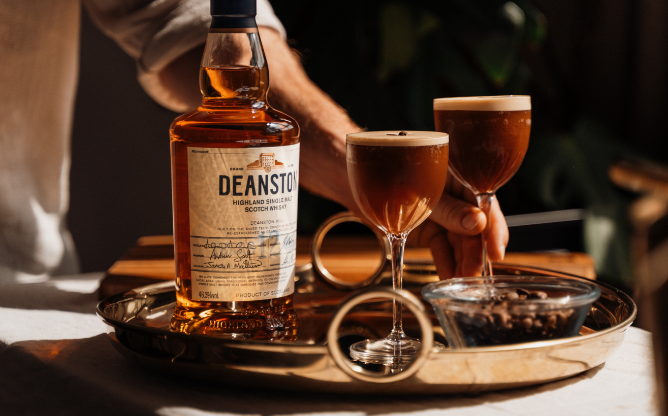 Cold Brew Martini Recipe & Ingredients | Deanston Distillery