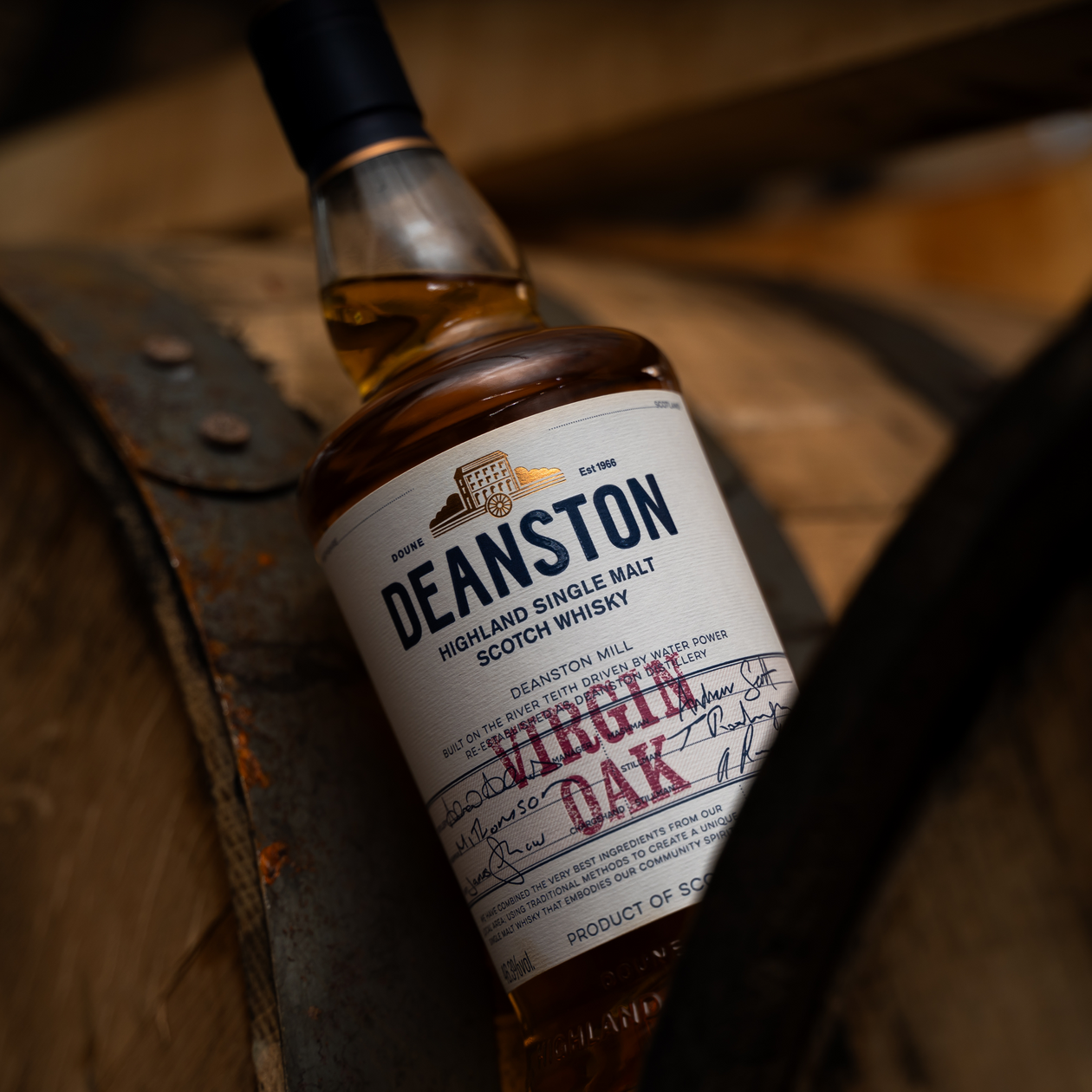 Deanston Virgin Oak | Virgin Oak Whisky | Deanston | Waxy Whisky ...